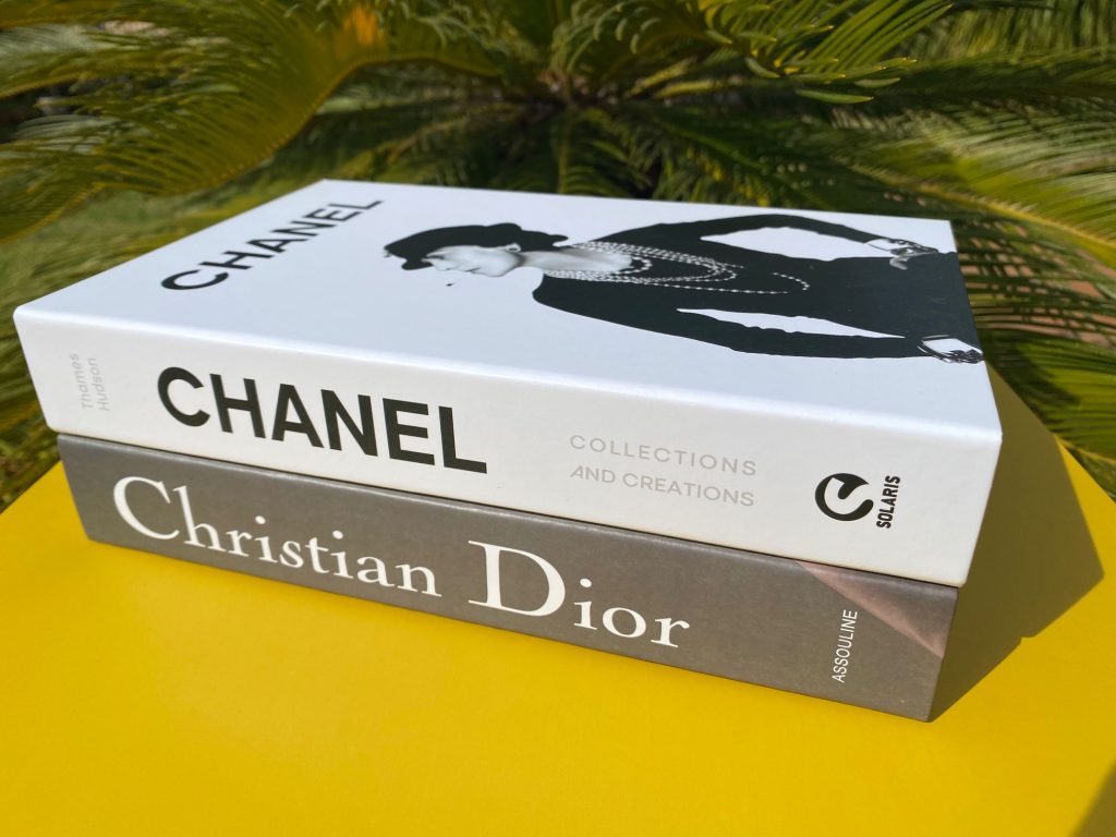 Chanel Lady Designer Decor Books – Thick Volume Box Type – Books