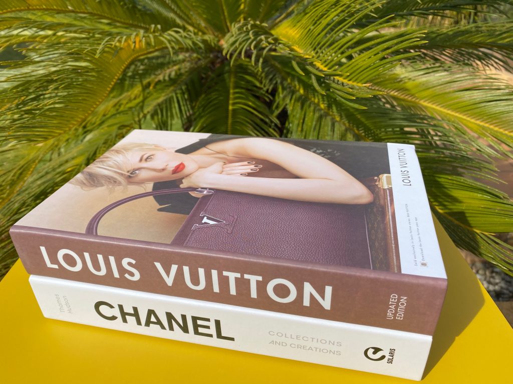 Louis Vuitton Designer Decor Books – Thick Volume Box Type – Books